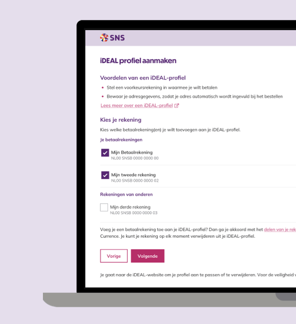 Nieuw in de app en Mijn SNS - SNS Bank